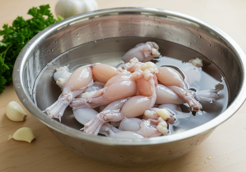 Cuisses de Grenouilles Dorées au Beurre Fondant et Persil - Les Délices ...