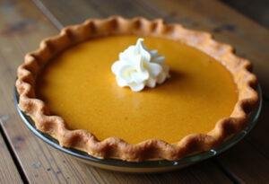Tarte à la Citrouille Sucrée (Pumpkin Pie) - Les Délices de France